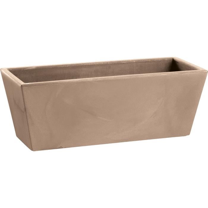 NICOLI Cache pot, utilisable comme pot Mysia 50 Av - 50 x 20 x 18 cm ...