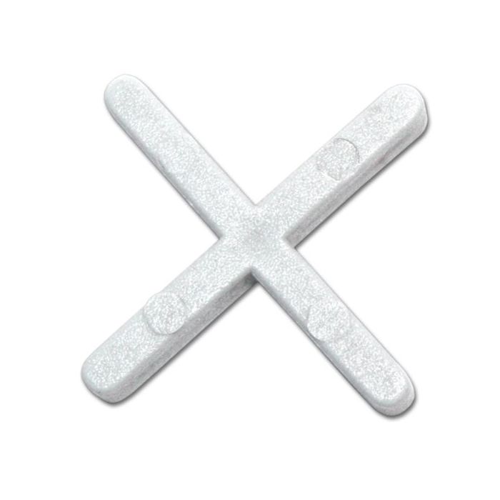 Croisillons 3mm - RUBI - 02902 - Blanc - Haute qualité - Résistance à ...