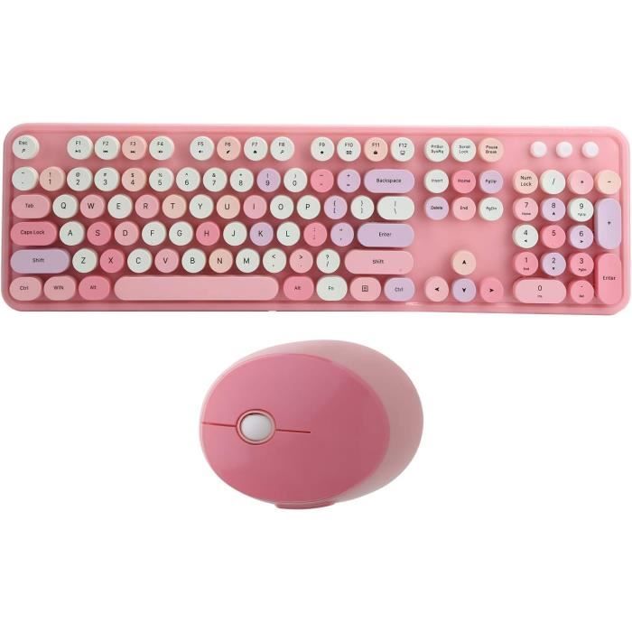 2.4Ghz Wireless 104 Key Keyboard And Mouse Combo Set Office Desktop ...