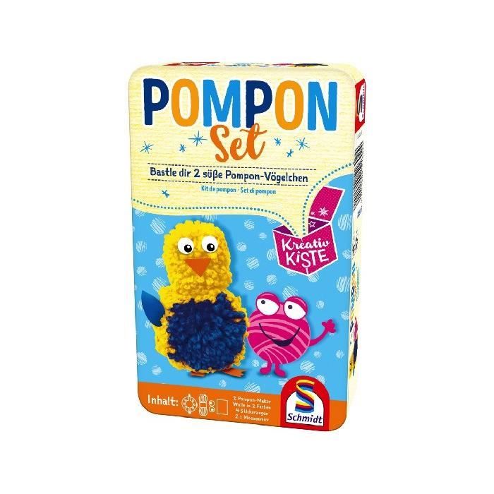 KIT DE POMPONS CREATIF SCHMIDT 51602 - Cdiscount Jeux - Jouets