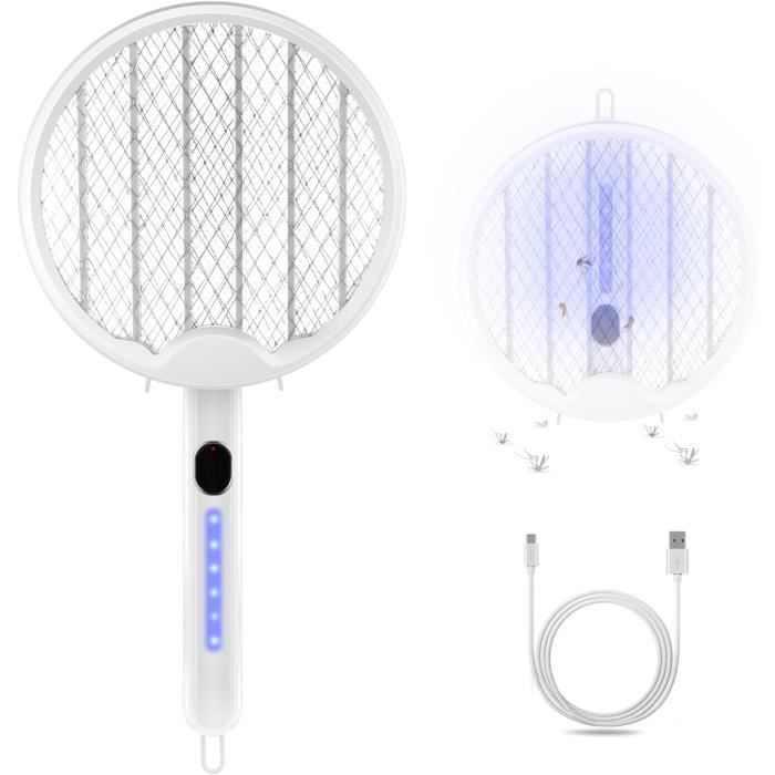 Raquette de moustique électrique pliable, oSZANQo Raquette anti ...