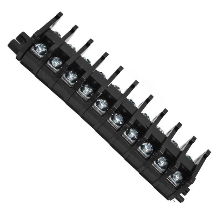 Tbest Terminal Block, 20A 600V DIN Rail Terminals for Electrical ...