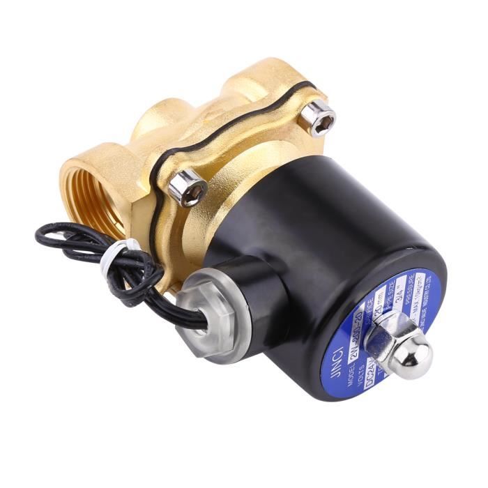 DC24V 3/4 'Electrovanne électrique normalement fermée DN20 pour eau ...