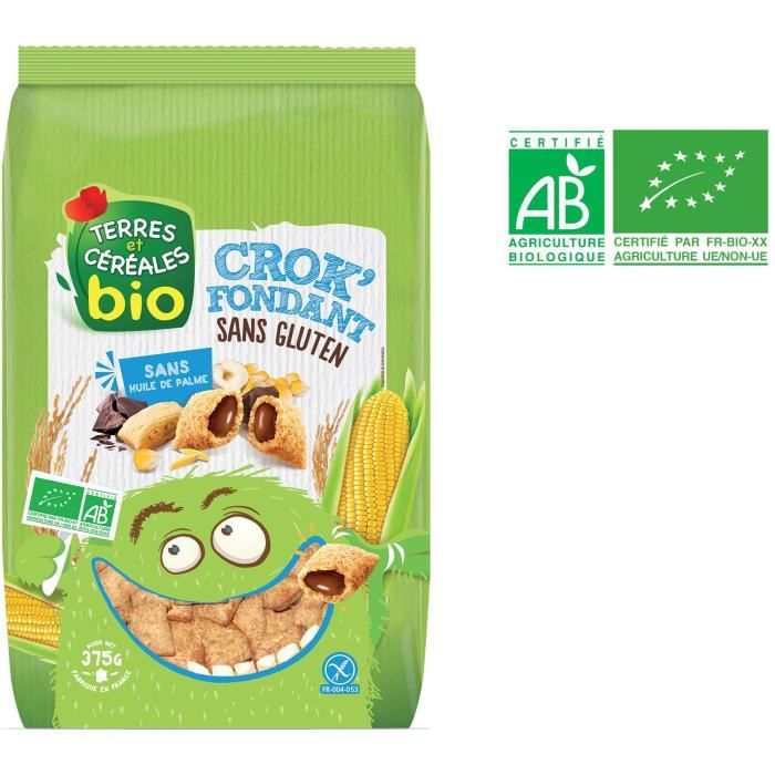 TERRES ET CEREALES Muesli croustillant au chia myrtillesbio - 500 g ...