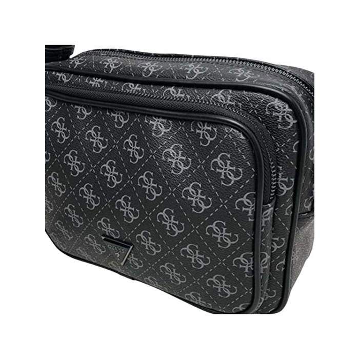 GUESS Vezzola Camera Bag M Dark Black [225041] - sac à épaule ...