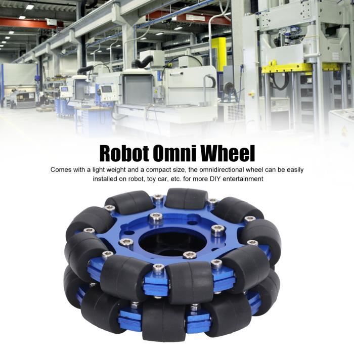 YUM Roue de robot Roue Omnidirectionnelle 4 po Composant de auto arbre ...