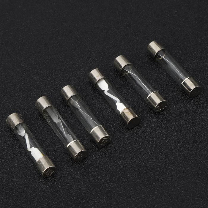 Fusible en verre, Assortiment de fusibles en verre de pièces industrielles, Fusible en verre ...