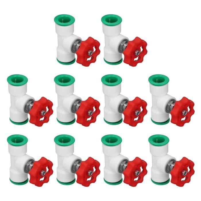 Push in Quick Valve Vanne Rapide Enfichable, 10 Raccords de Tube ...