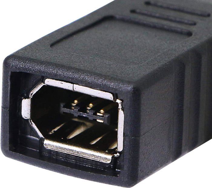 Lot de 2 adaptateurs IEEE1394 avec port femelle à 6 broches FireWire 400 vers connecteur mâle FW ...