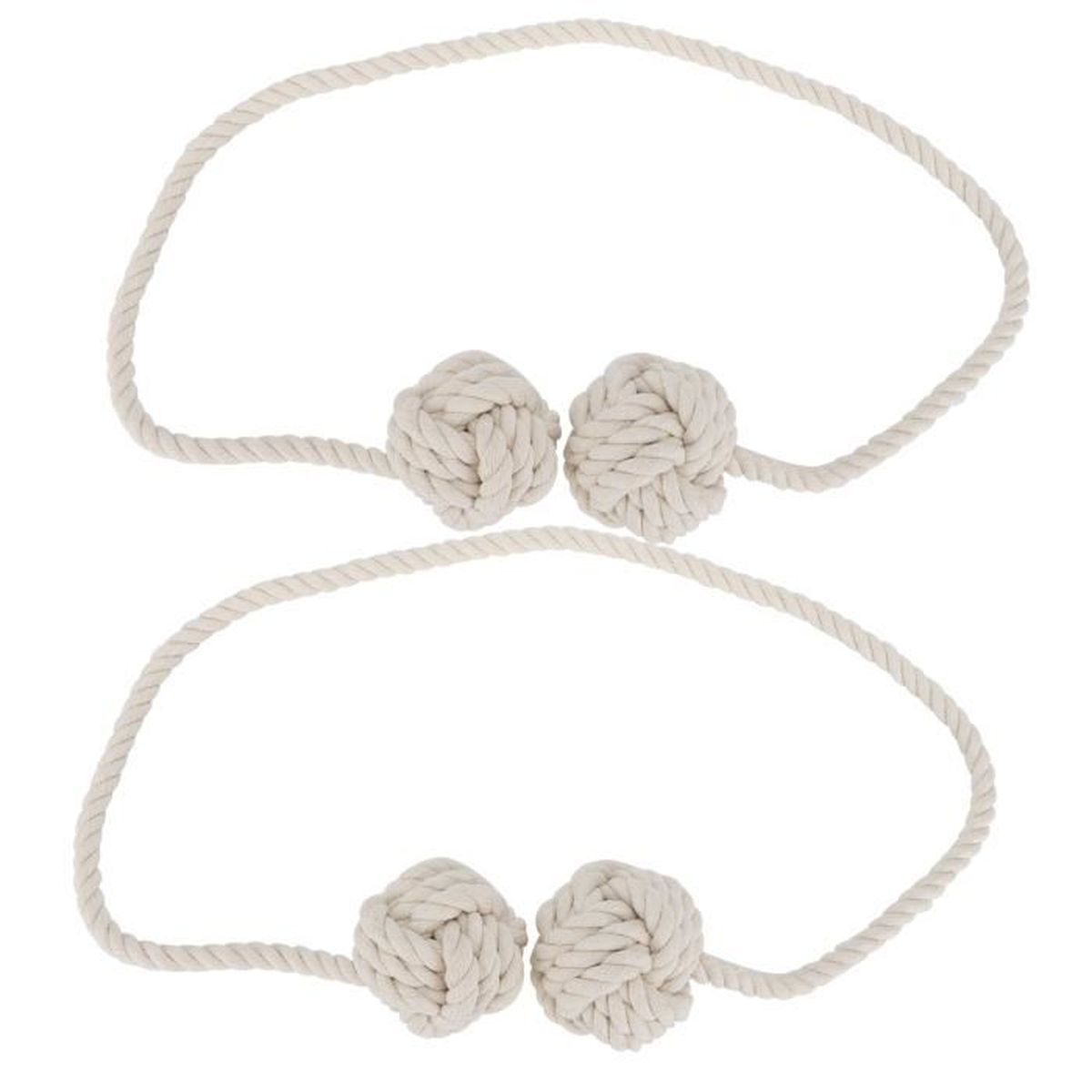 Tbest attache de corde de draperie Embrasse en corde Embrasses à ...