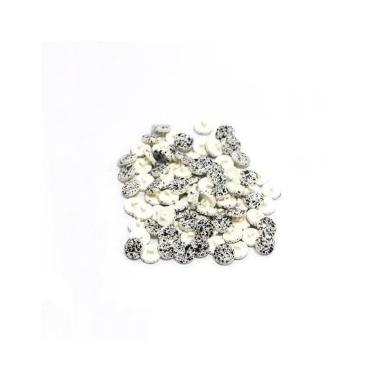 Bouton à queue effet tâche de peinture 15MM Blanc Et Bleu Marine - Cdiscount Beaux-Arts et ...