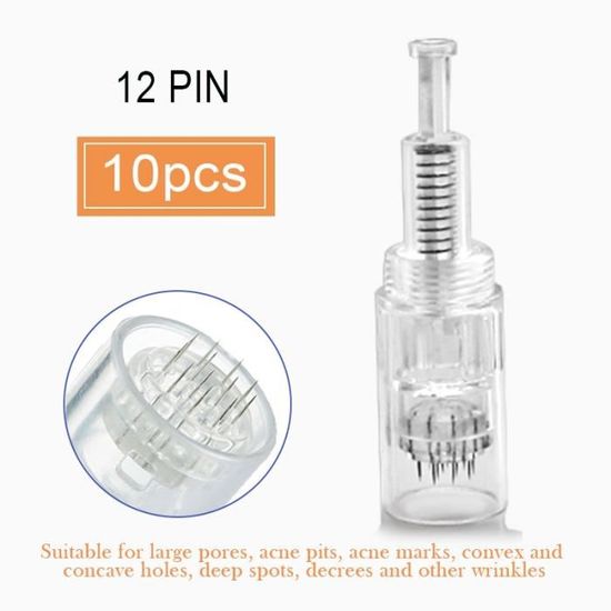 12 broches 10 pièces - Dr.imp Pen Ultima Dermapen professional Wireless ...