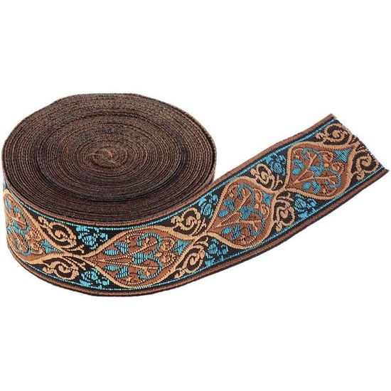 Bordure En Dentelle Jacquard Ruban Indien Pour Scrapbooking Ornements ...