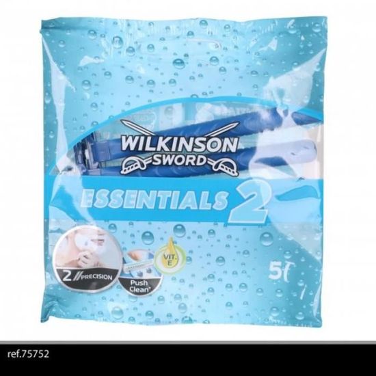 WILKINSON RASOIR X5 2 LAMES SENSITIVE - Cdiscount Au quotidien