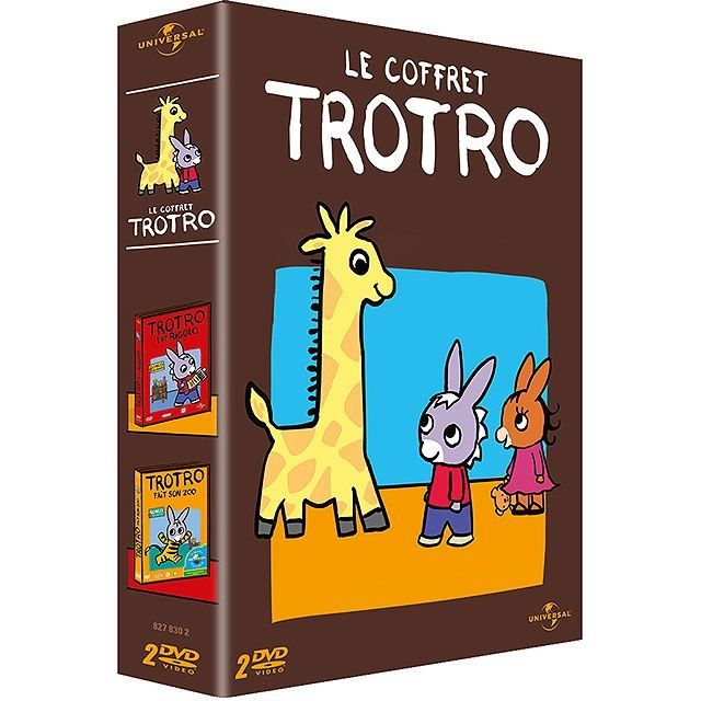 DVD Trotro est rigolo ; Trotro fait son zoo - Cdiscount DVD