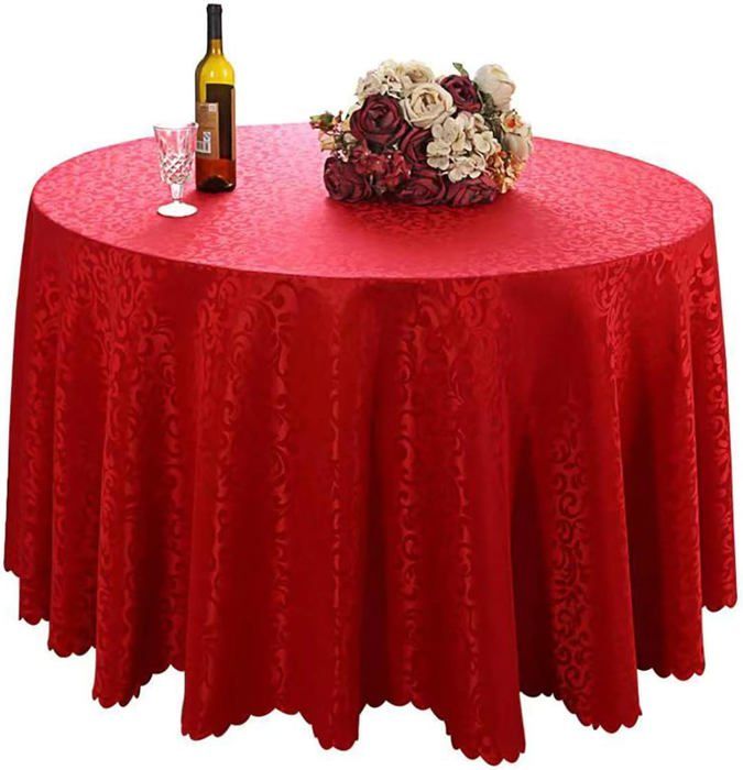 Nappe de Table Nappe Ronde Maison Restaurant Mariage Cérémonie ...