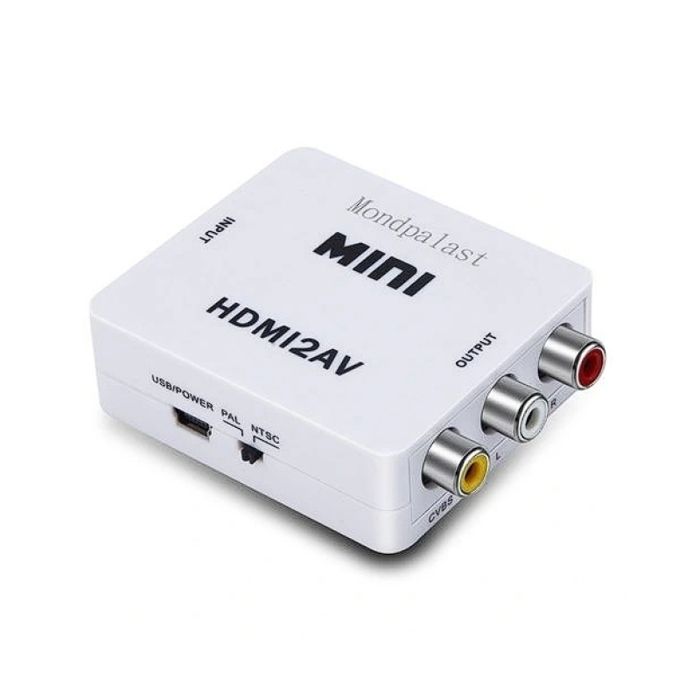 Adaptateur et convertisseur GENERIQUE HDMI vers AV Composite RCA CVBS ...