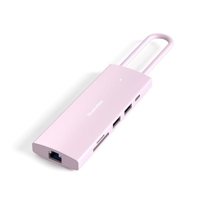 Rose - E9LB Hub USB Multi TypeC 9 ports répartiteur Station d'accueil ...