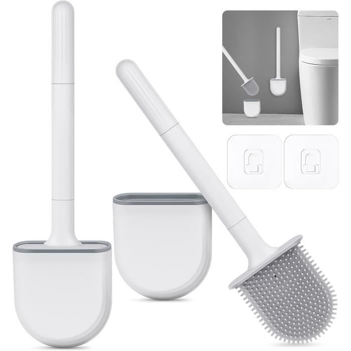 Brosse De Toilette, 2 Pcak Balai Toilette Wc Et Support, Balayette Wc ...