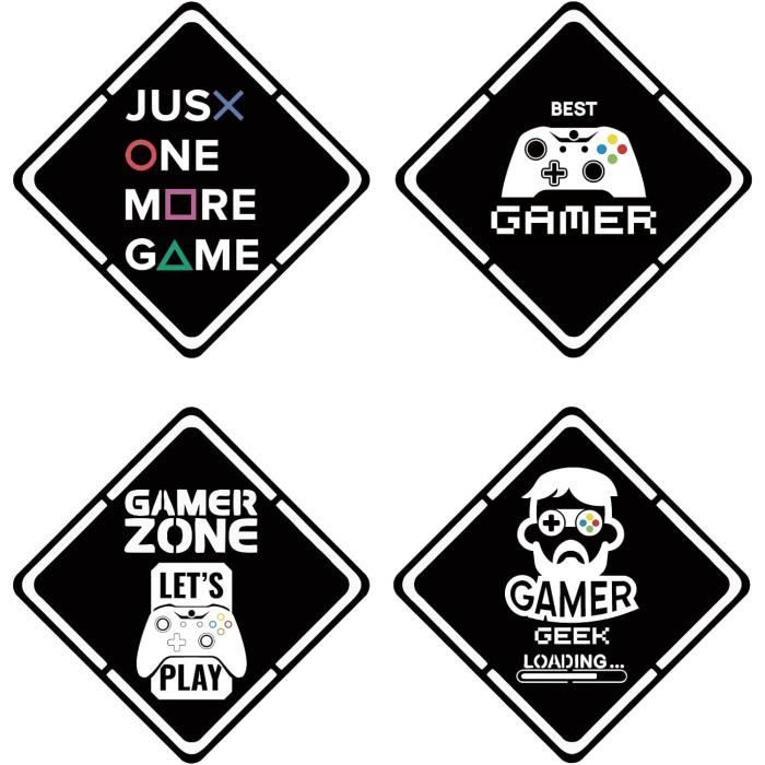 Autocollant Muraux Gamer,Stickers Muraux Gaming,Sticker Gamer Zone ...