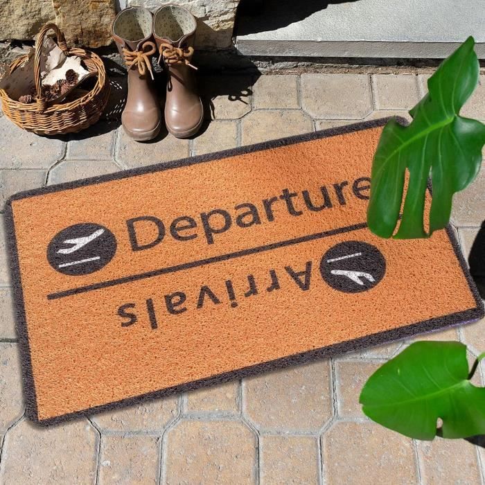 Tapis d'entrée PVC antidérapant pour l'extérieur - 40x60cm - Cdiscount ...