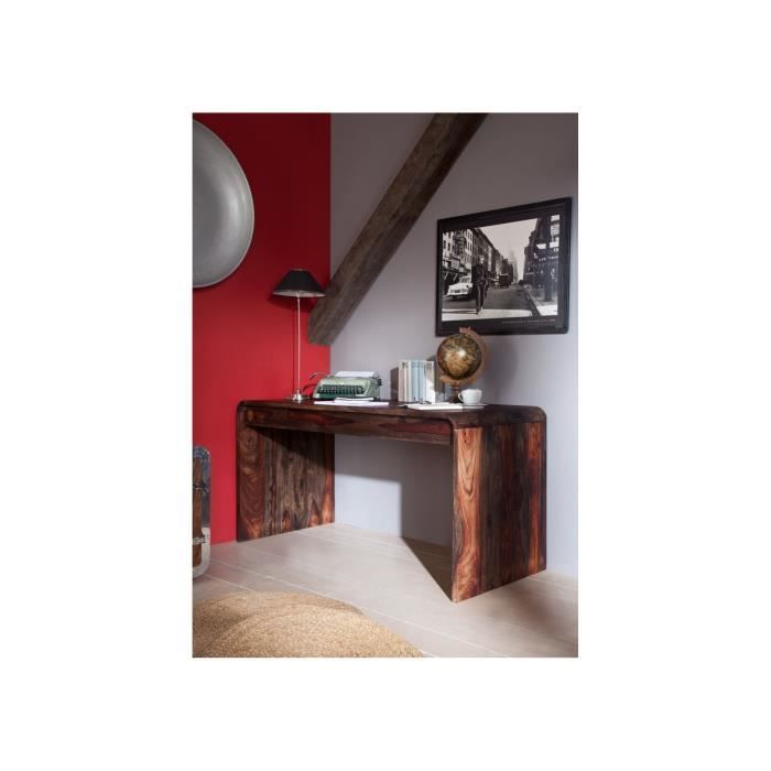 Bureau - Bois massif de palissandre huilé - PURE SHEESHAM #782 ...