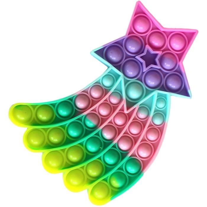 Jouets Anti-Stress pop it - Fidget Toy- Pop Bubble Silicone etoile ...