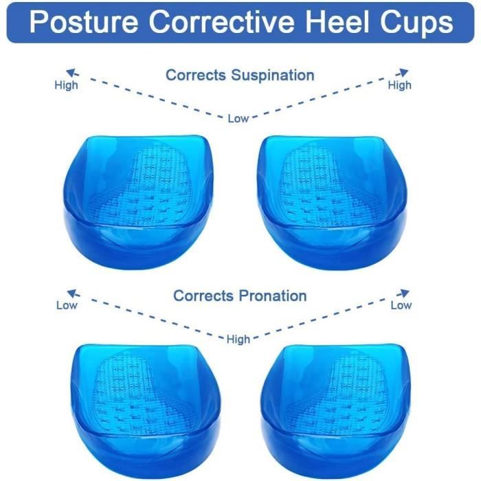 Semelles Orthopédiques - Talonnette Orthopédique Haofy 2 Hommer Femme ...