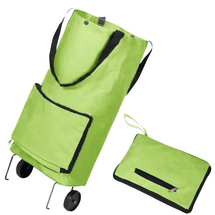 2 Dans 1 Caddie Pliable Se Pliant Achat De Chariot Remorqueur b1338