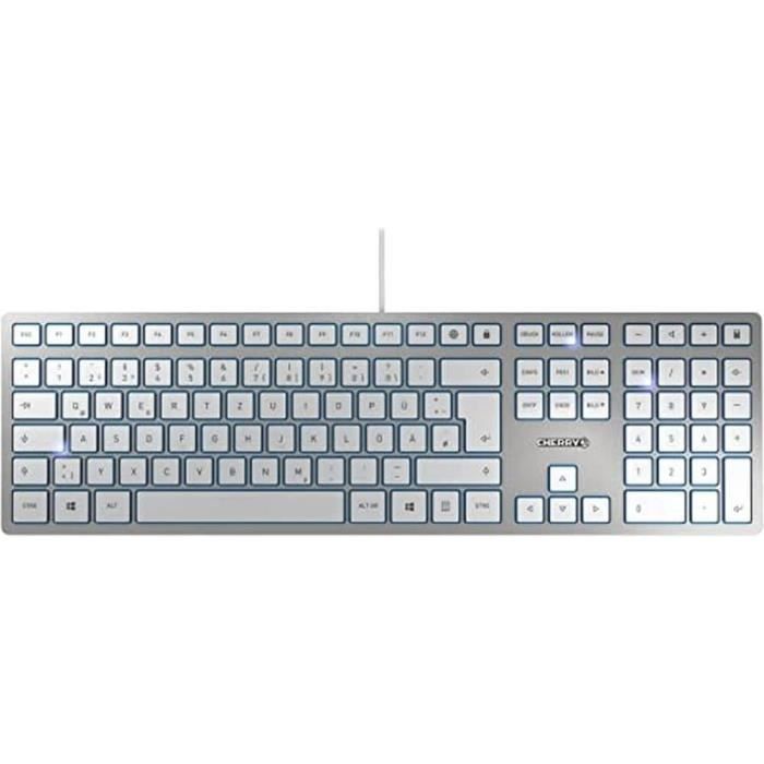 KC 6000 Slim, disposition internationale, clavier QWERTY, clavier ...
