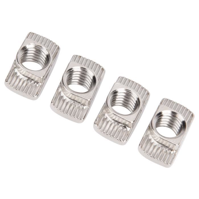 Ecrou coulissant en T - DIOCHE - Norme européenne - Acier au carbone - Lot de 100 - Cdiscount ...