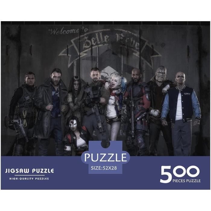 Suicide Squad Puzzle Adulte 500 Pieces Harley Quinn Artisanat Cadeau ...