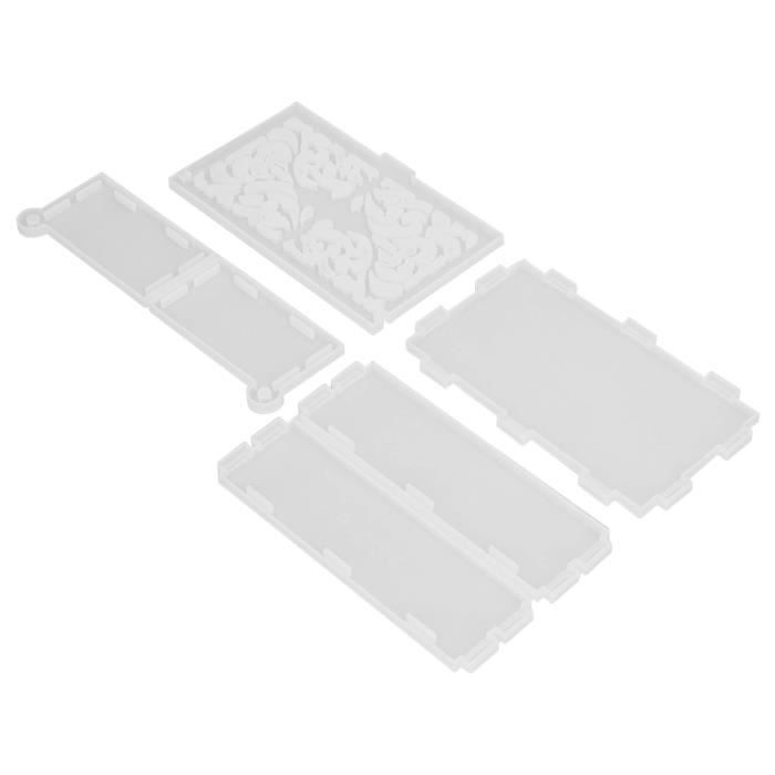 Fdit moule creux de boîte de rangement 4 pièces boîte de rangement ...