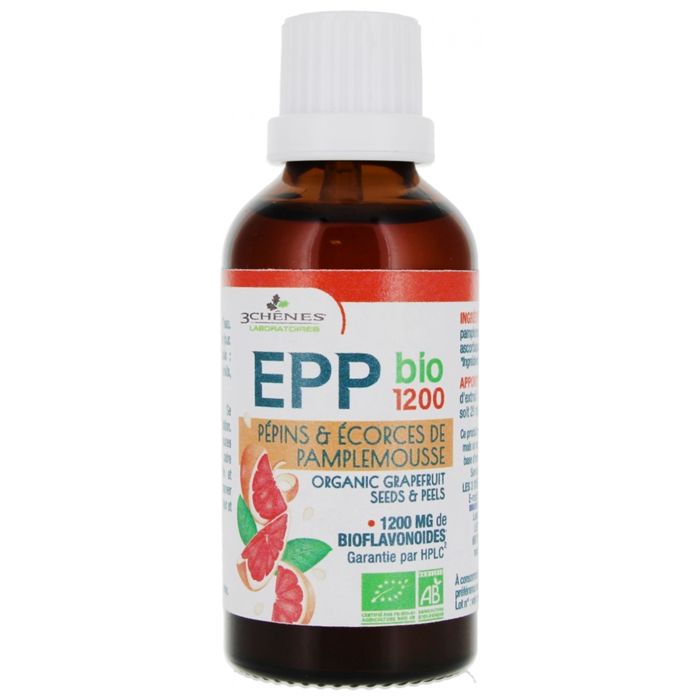 Les 3 Chênes EPP Bio 1200 Extrait Pépins de Pamplemousse 50ml - Cdiscount Santé - Mieux vivre