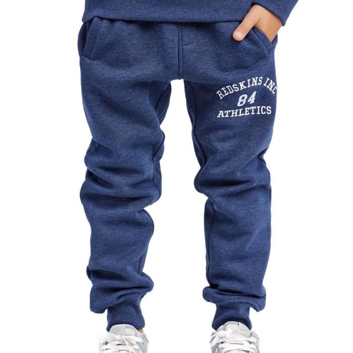 Jogging Marine Junior Garçon Redskins 22007 Bleu - Cdiscount Prêt-à-Porter