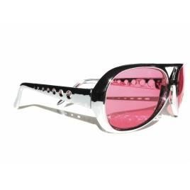 Lunettes - PARTY PRO - Rocker rose - Adulte - Mixte - Original Rose ...