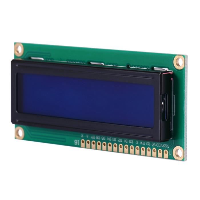 Qiilu module d'affichage LCD à écran bleu Écran bleu du module d ...