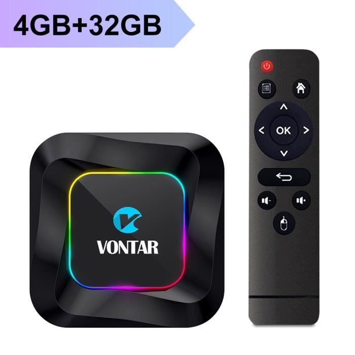 Box multimedia,VONTAR-Boîtier décodeur TV R3,Android 13.0,Rockchip ...