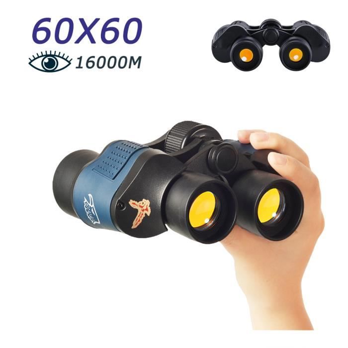 RUMOCOVO®Jumelles professionnelles 60x60, puissantes, 160000m HD ...