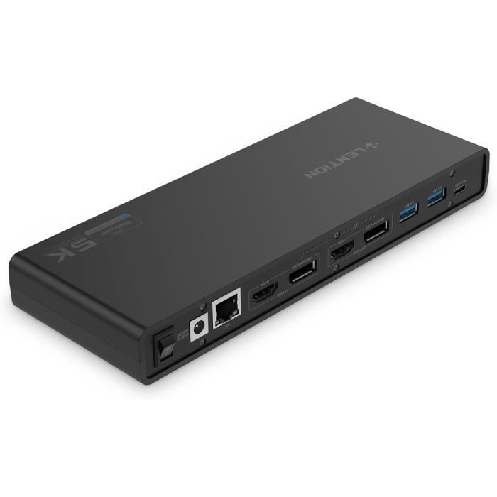 Station D'Accueil 5K : Usb C Et Usb A Avec Dual Hdmi Et Displayport 4K ...