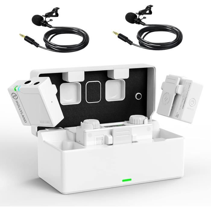 Hollyland Lark 150 Micro Cravate Sans Fil Professionel Avec Technologie Dsp Microphone Lavalier ...