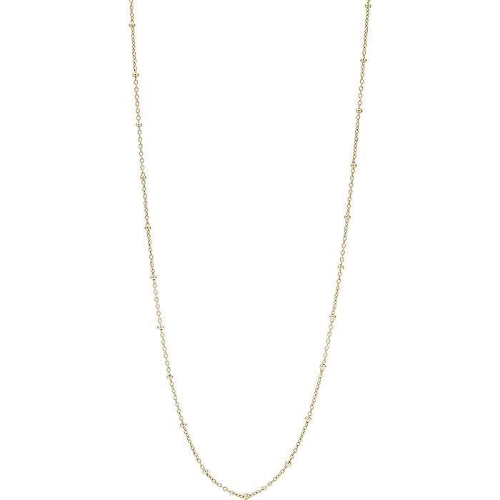 Collier chaîne long Corra Oh So Charming de Fossil en Acier Inoxydable ...