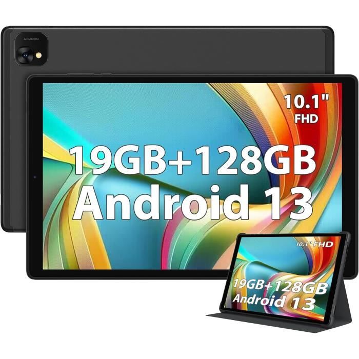 Tablette Android 13 Tablette Tactile 10 Pouces 19Go Ram+128Go Rom (1Tb Tf), Octa-Core-2.0 Ghz, 2 ...