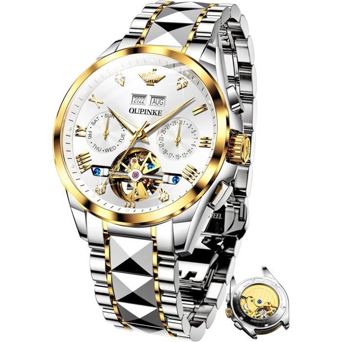 Montres Pour Hommes Automatique Mécanique Automatique Auto-Remontage ...