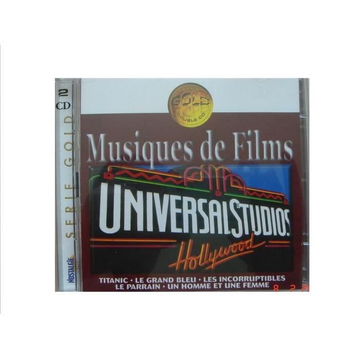 Double cd Musiques De Films (serie Gold) - Cdiscount