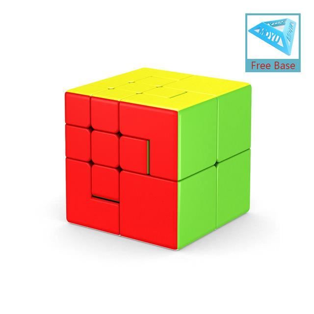 CASSE-TETE,Puppet 2--Cube magique en forme étrange, trèfle à quatre ...