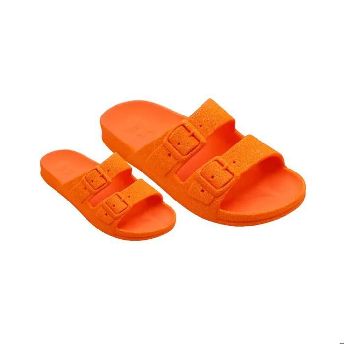 Sandales femme Cacatoès Neon orange fluo - Cdiscount Chaussures