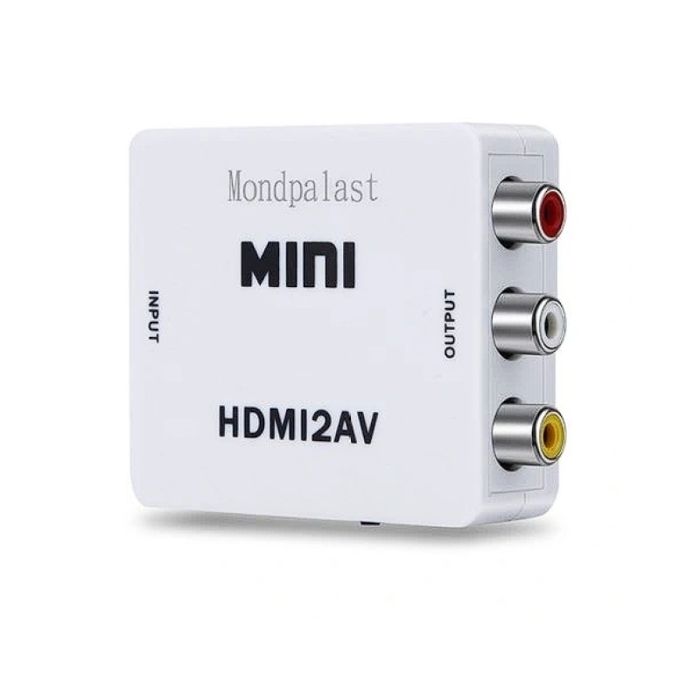 Adaptateur et convertisseur GENERIQUE HDMI vers AV Composite RCA CVBS ...