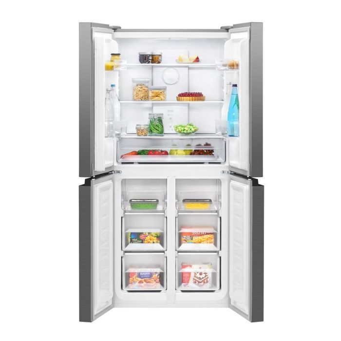 Réfrigérateur et congélateur 362L Inox Bomann KG7358-Inox - Achat ...