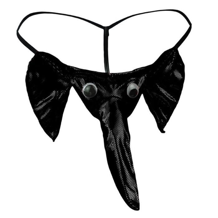 Éléphant Bulge Pouch Hommes Élastique T Back Lingerie String Sous ...